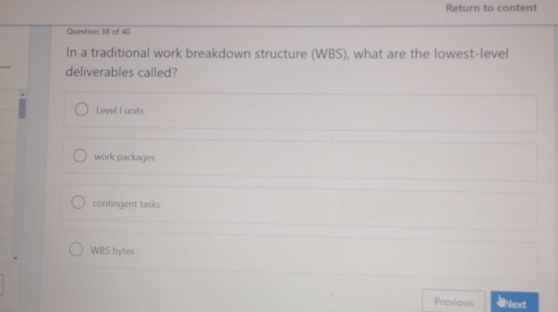 Solved Return to contentQuestion 38 ﻿of 40In a traditional | Chegg.com