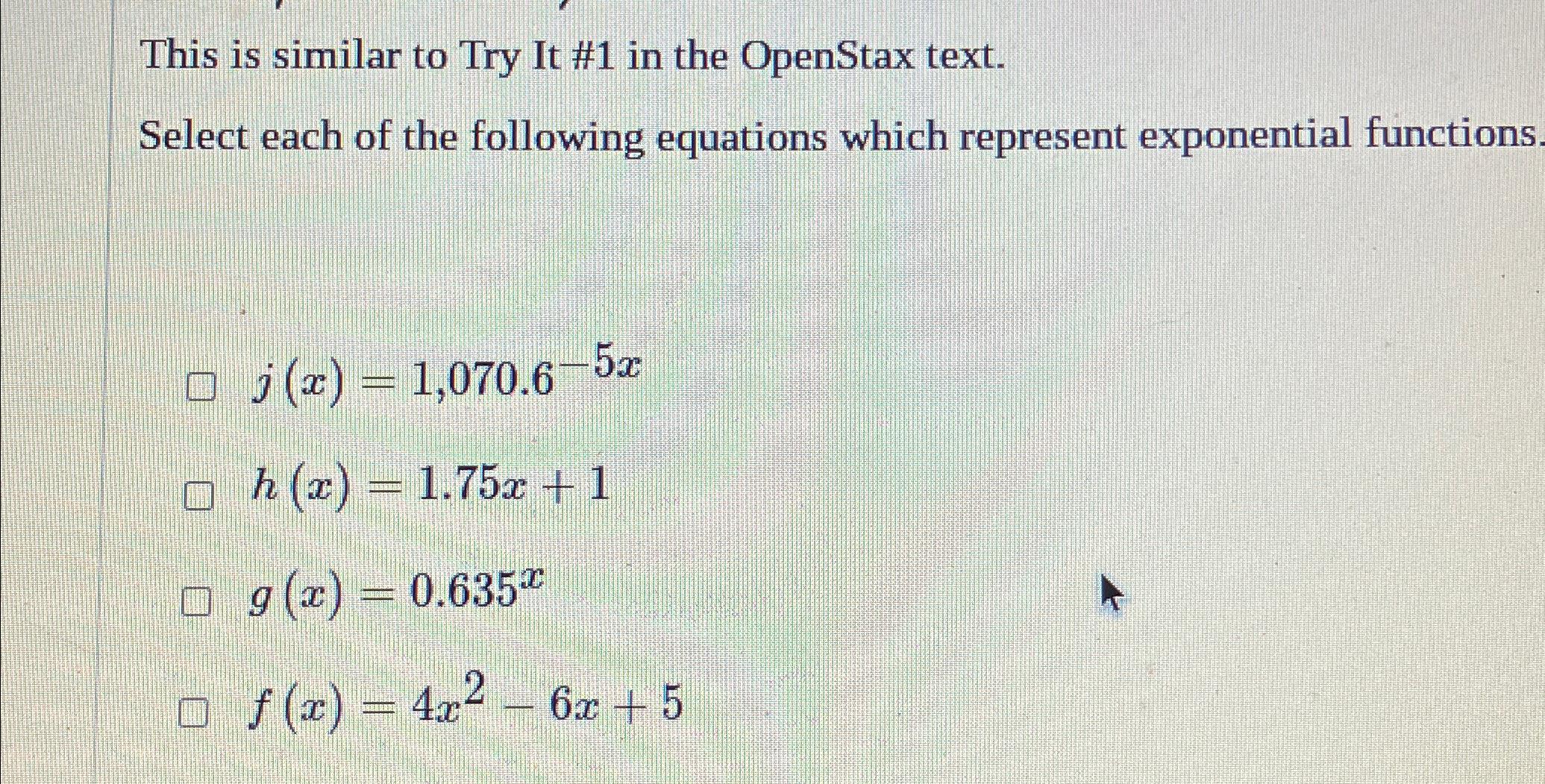 Solved This Is Similar To Try It 1 ﻿in The Openstax 6893