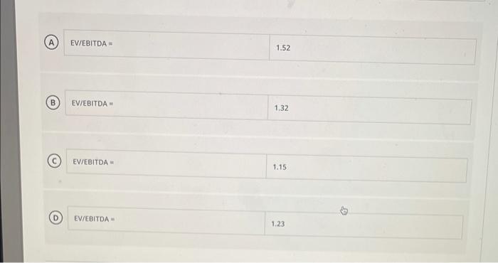 Solved In an analysis, the use of 'Multiple' type ratios is | Chegg.com
