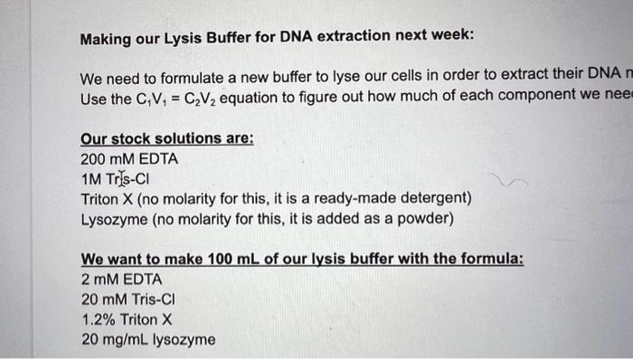 Triton X 100 Lysis Buffer Recipe | Bryont Blog