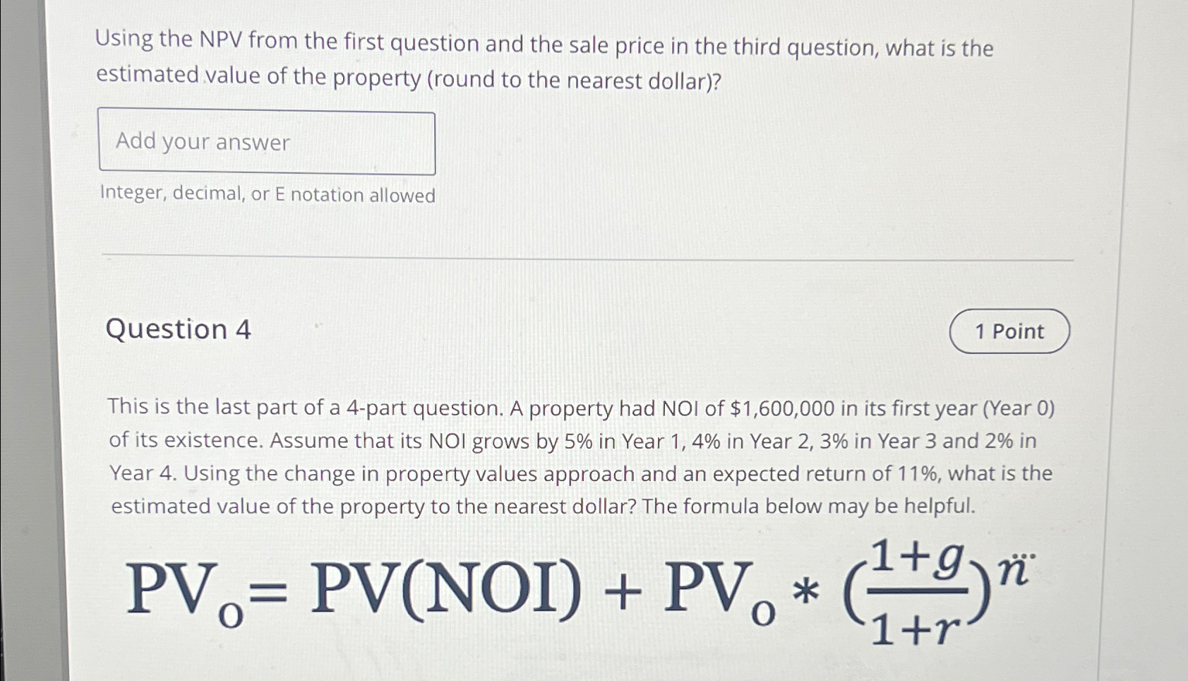 Solved Using the NPV from the first question and the sale | Chegg.com