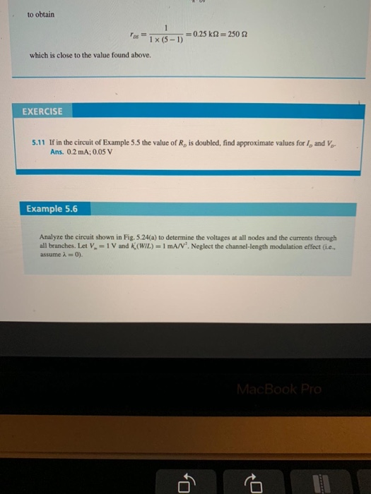 Solved 1. Using the figure (5.21) in Example 5.3, Design the | Chegg.com