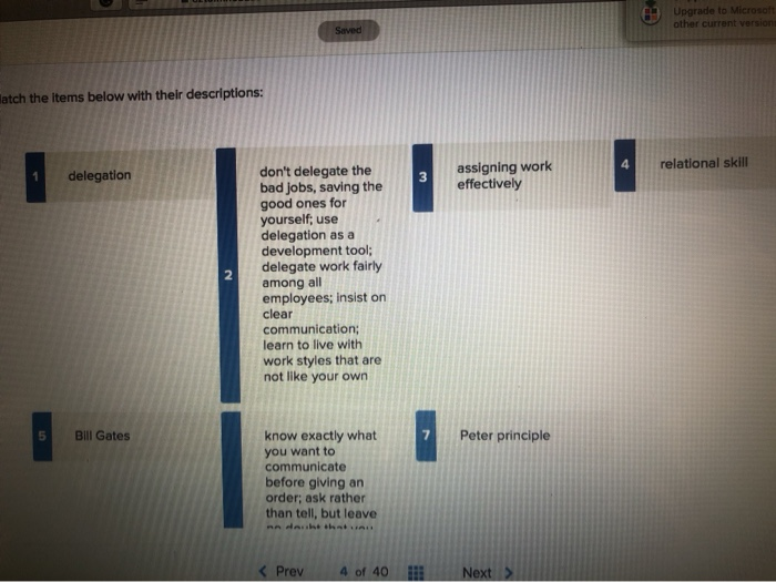 Solved Upgrade to Microsoft other current version Saved | Chegg.com