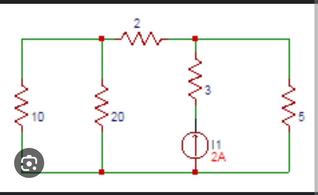 Solved find the voltage across 2 ohm resistor using | Chegg.com