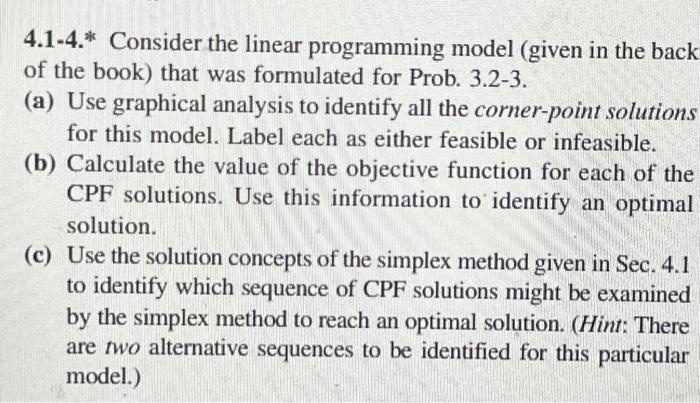 D,I 4.3-2. Work through the simplex method (in | Chegg.com