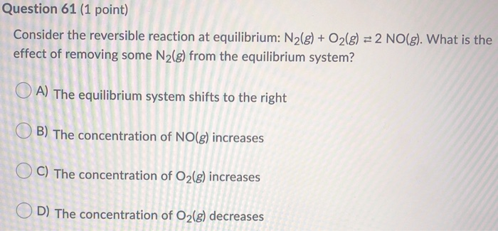 Solved Question 52 (1 point) Complete the following table | Chegg.com