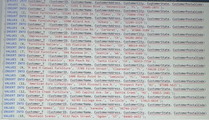 Solved Part 1 I give you two SQL files so that you can copy | Chegg.com