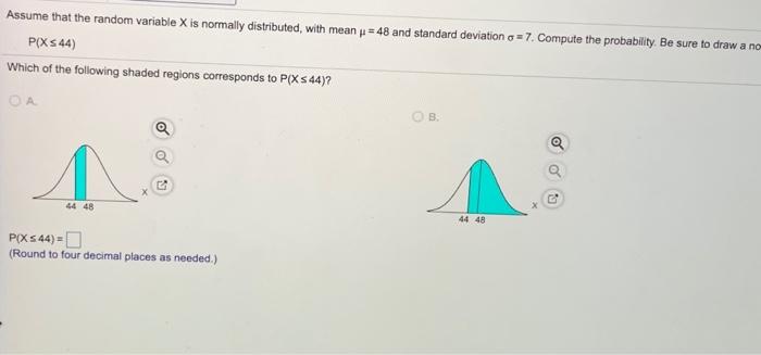 Solved Oon Asume te rendom vratte with and standard | Chegg.com
