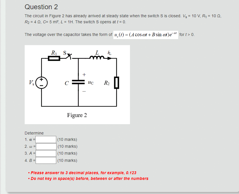 Solved Question 2The circuit in Figure 2 ﻿has already | Chegg.com