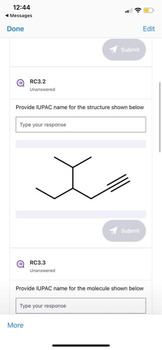 Solved Provide IUPAC name for the structure shown below | Chegg.com