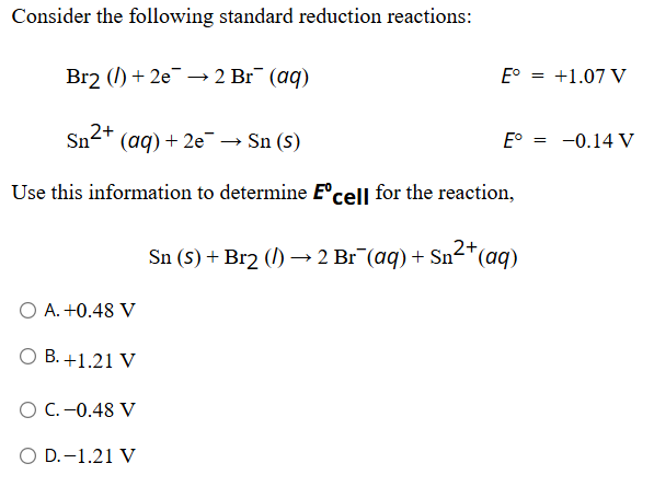 Solved Consider the following standard reduction | Chegg.com