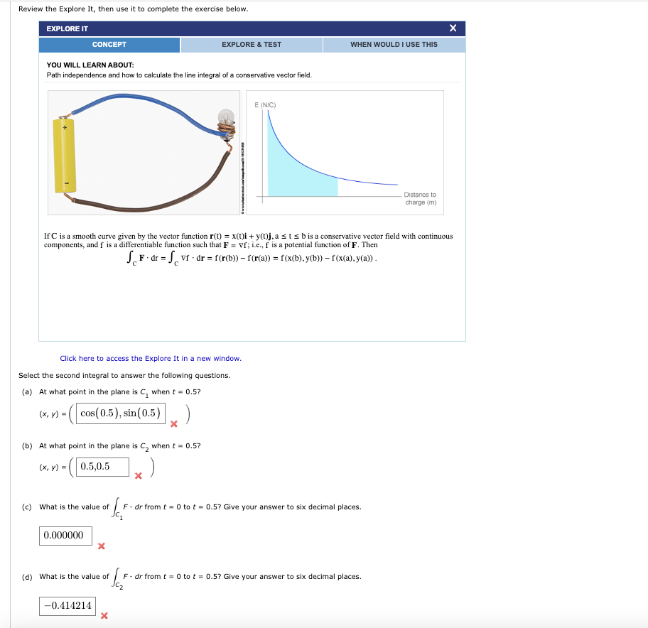 Solved YOU WILL LEARN ABOUT:Path independence and how to | Chegg.com