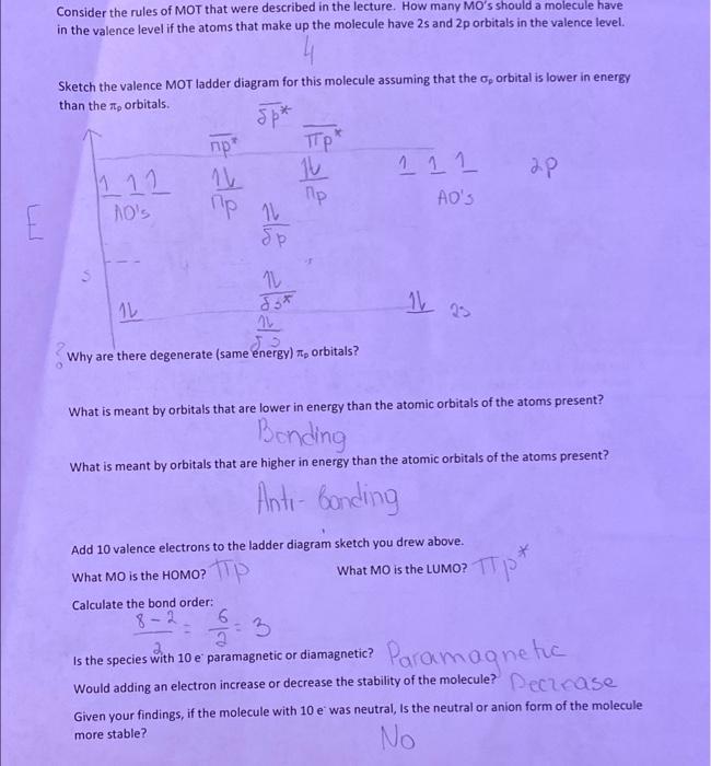 Solved Consider the rules of MOT that were described in the | Chegg.com