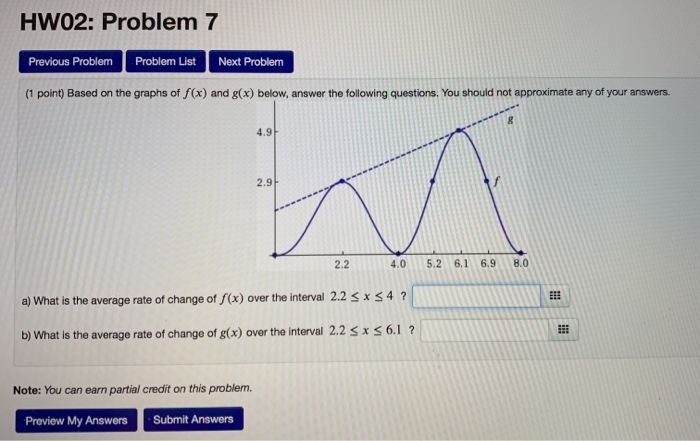 Solved Hw02 Problem 7 Previous Problem Problem List Next 