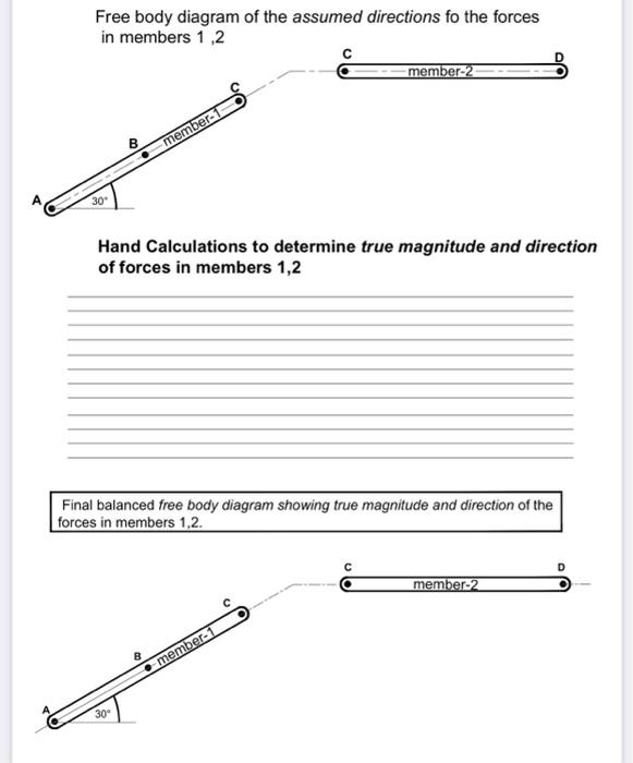 Solved 1) Use the method of members to determine the true | Chegg.com