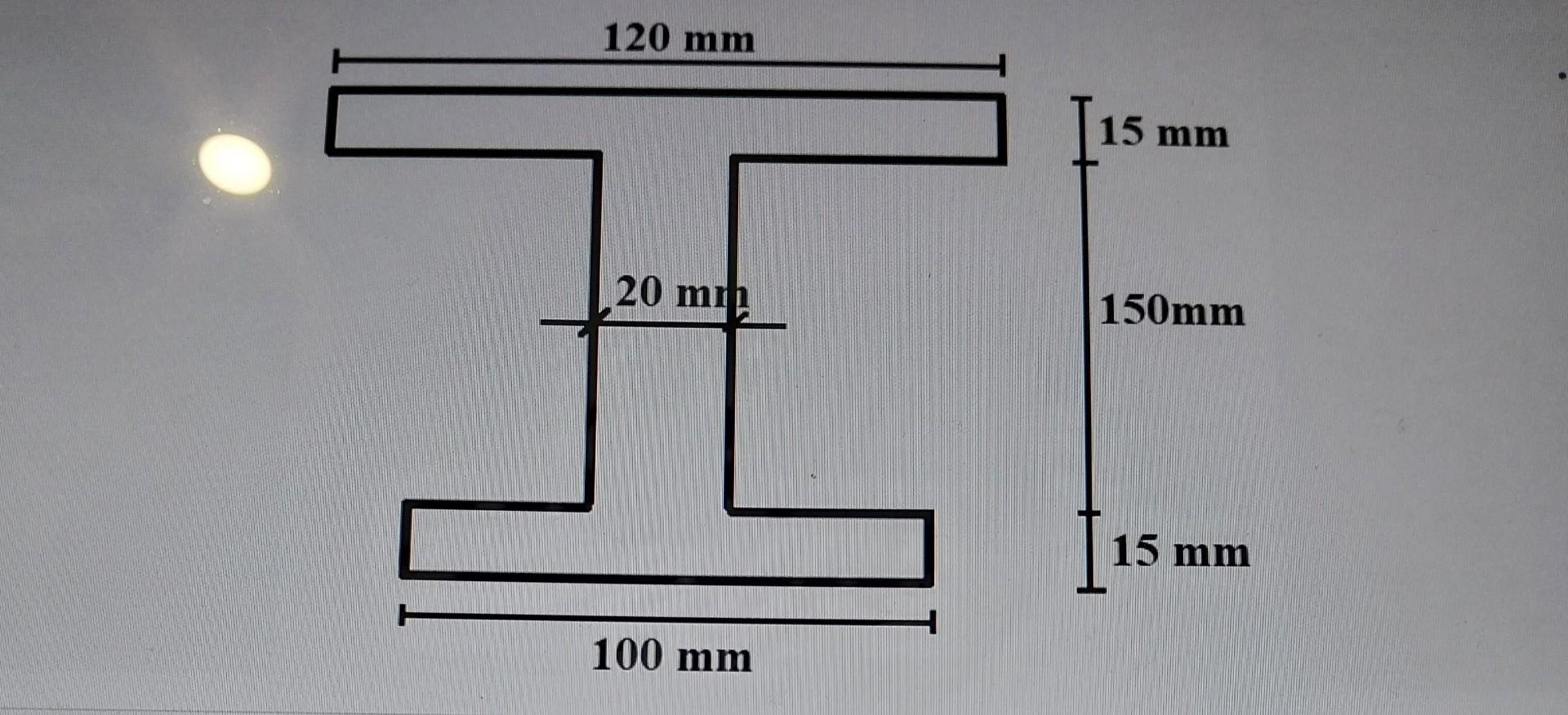 Solved Q7. For the given section, calculate the shape factor | Chegg.com