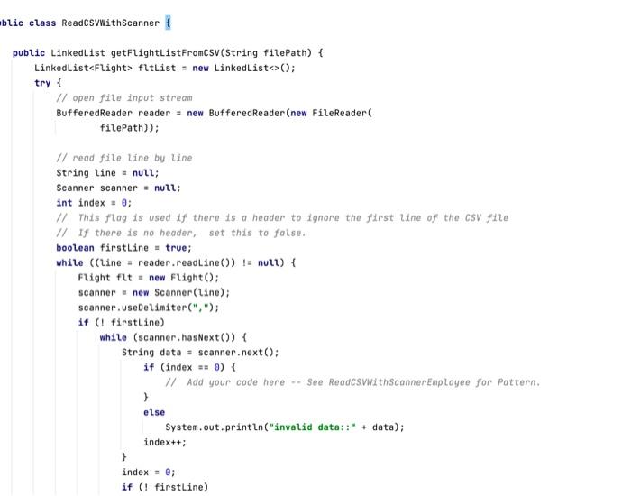 Solved need help to add perfect code here: | Chegg.com