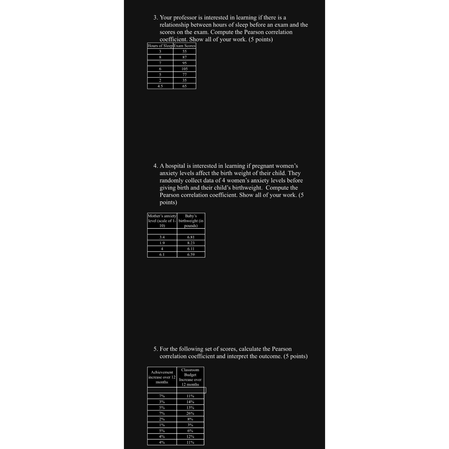 Solved Please answer all the question 3,4,5 ﻿Please show all | Chegg.com
