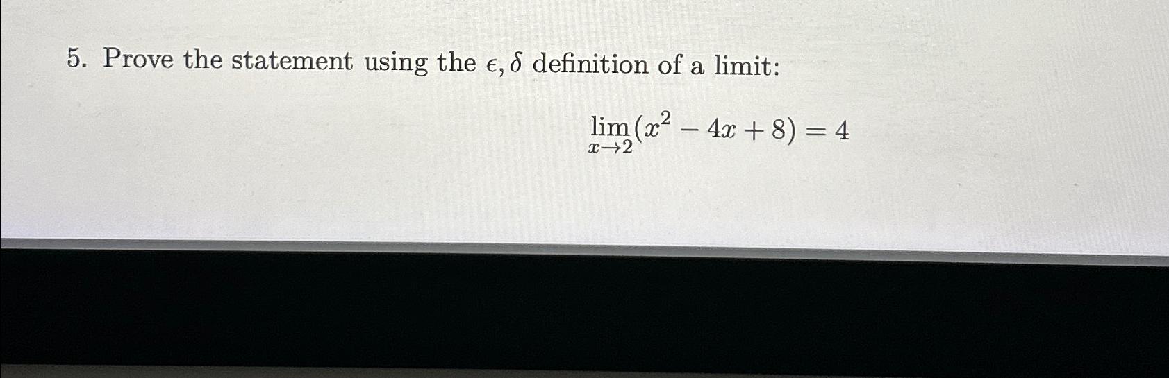 Solved Prove the statement using the εlon,δ ﻿definition of a | Chegg.com