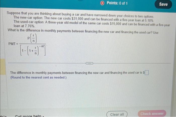 Solved Suppose that you are thinking about buying a car and | Chegg.com