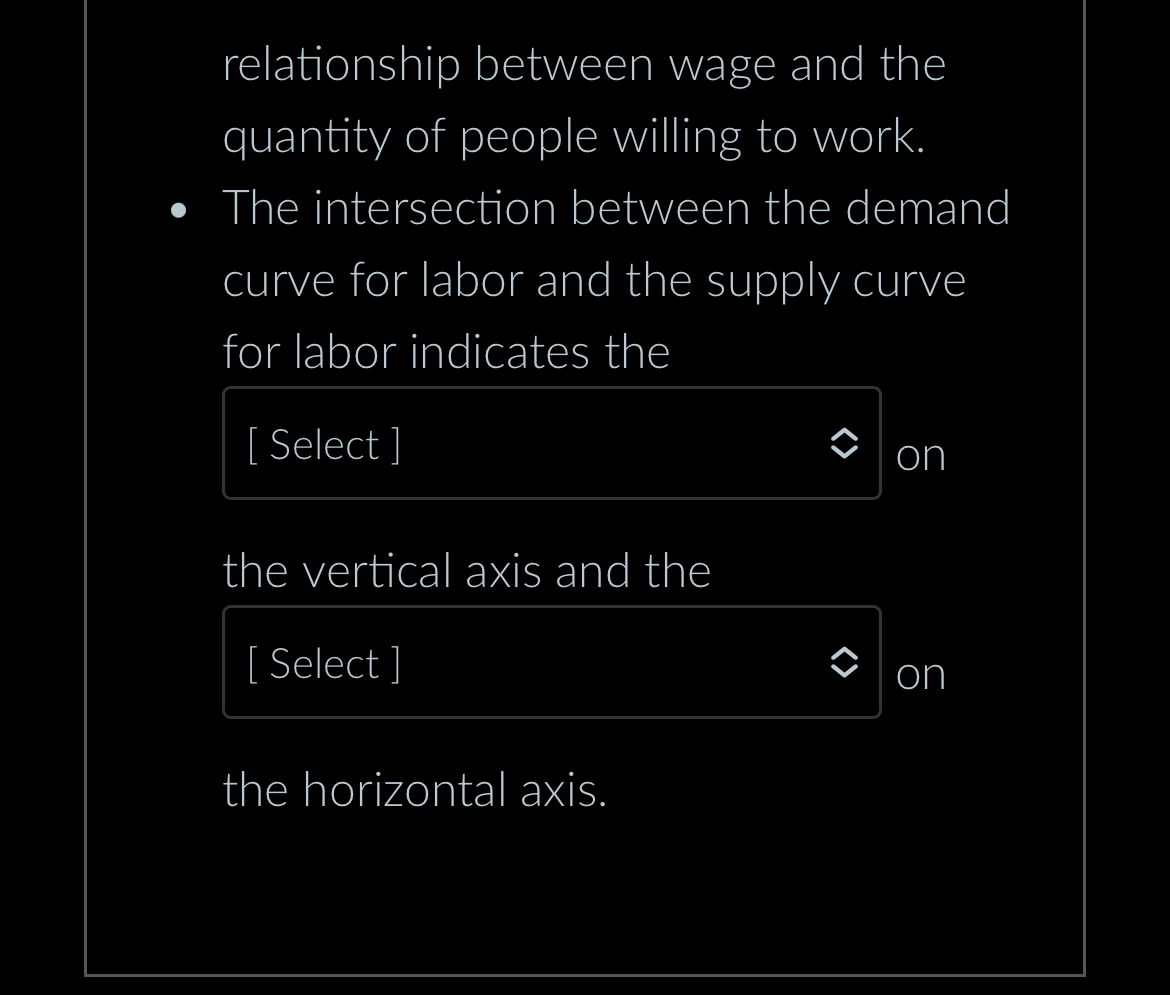 Solved relationship between wage and the quantity of people | Chegg.com