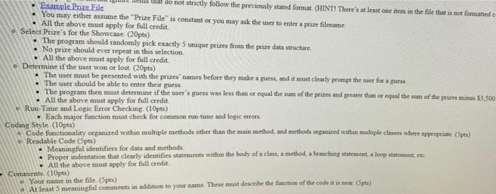 Solved Requirements: • Functionality. (80pts) No Syntax | Chegg.com