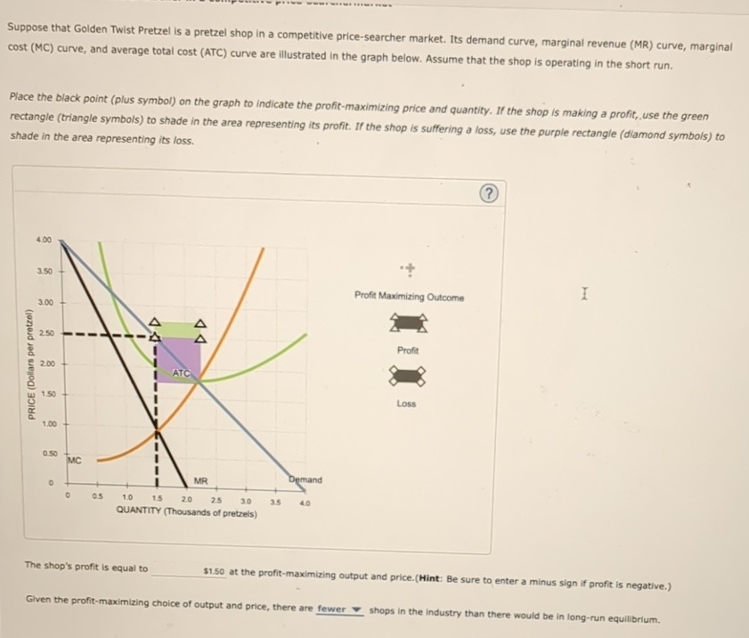 Solved Suppose that Golden Twist Pretzel is a pretzel shop | Chegg.com