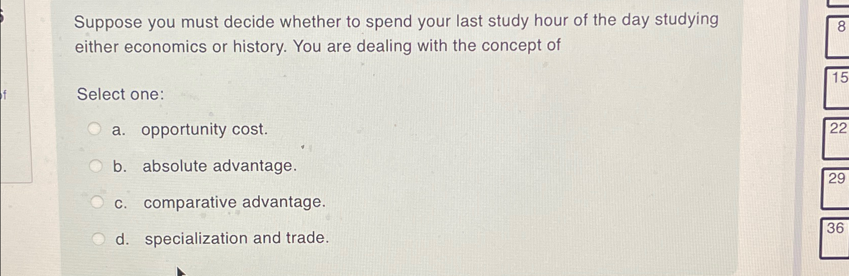 Solved Suppose you must decide whether to spend your last | Chegg.com