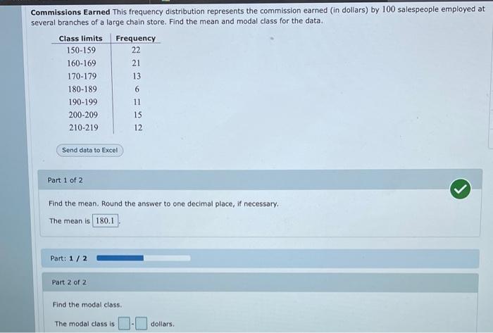 Solved The data show the number of points the winning team | Chegg.com