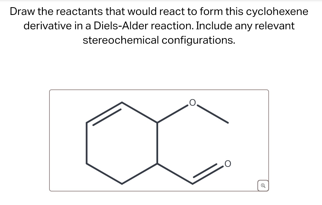 Solved Draw the reactants that would react to form this | Chegg.com