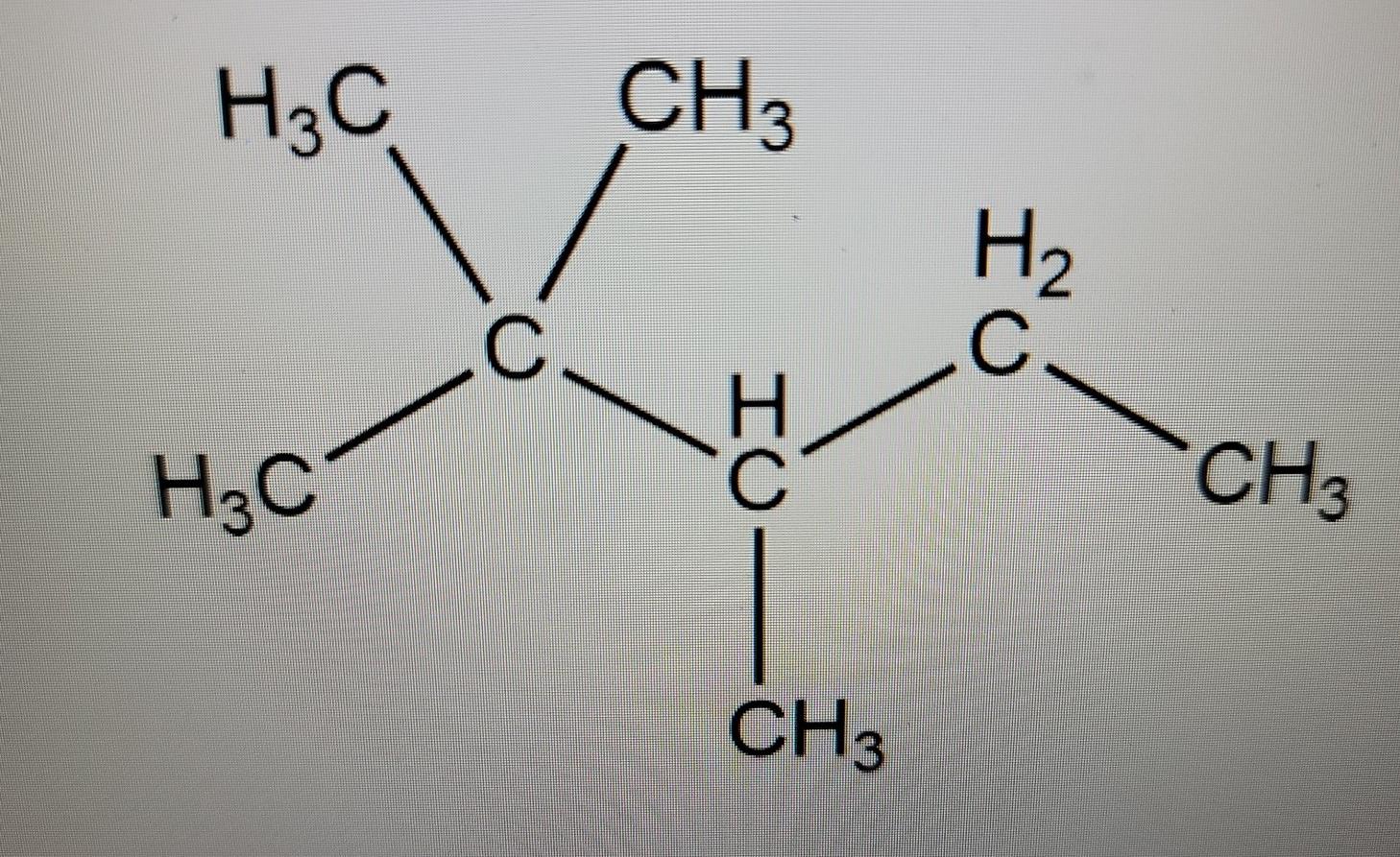 Solved H3C CH3 the C С ΙΟ H3C CH3 CH3 | Chegg.com