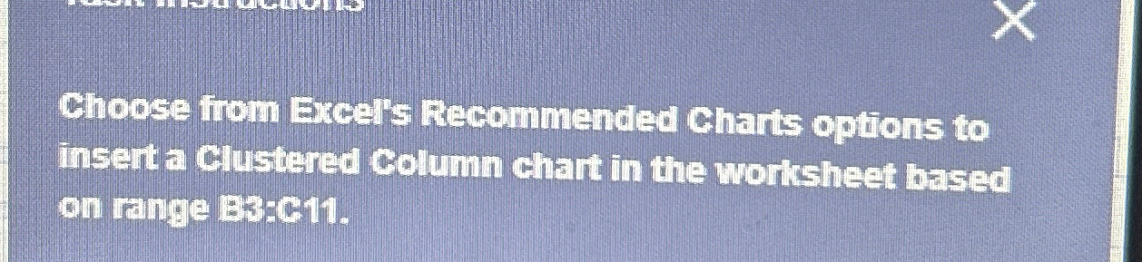 Solved Choose fiom Brcels Recommended Charts options to | Chegg.com