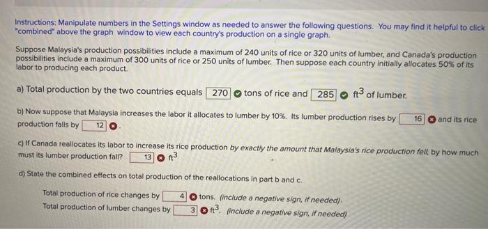 Solved Instructions: Manipulate numbers in the Settings | Chegg.com
