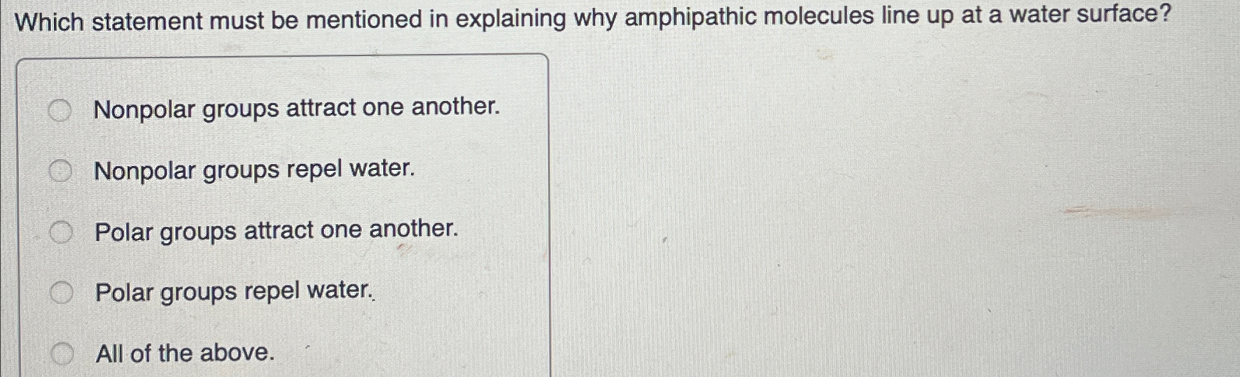 Solved Which statement must be mentioned in explaining why | Chegg.com