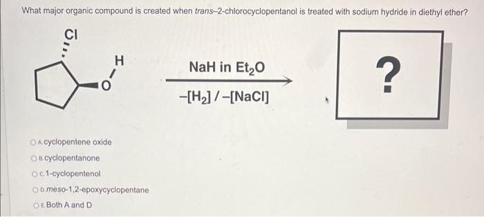 Solved What major organic compound is created when | Chegg.com