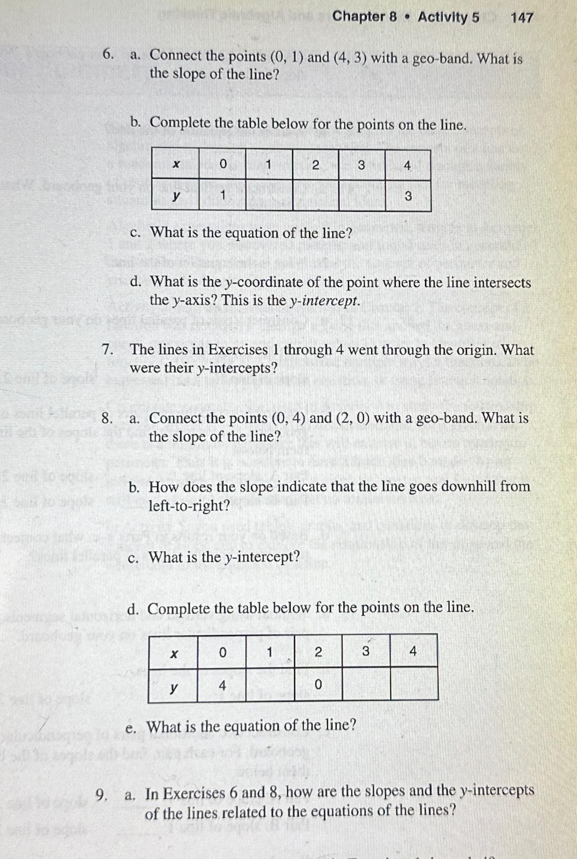 Solved Chapter 8 - ﻿Activity 51476. ﻿a. ﻿Connect the points | Chegg.com