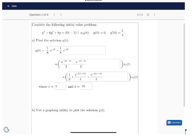 Consider the following initial value | Chegg.com
