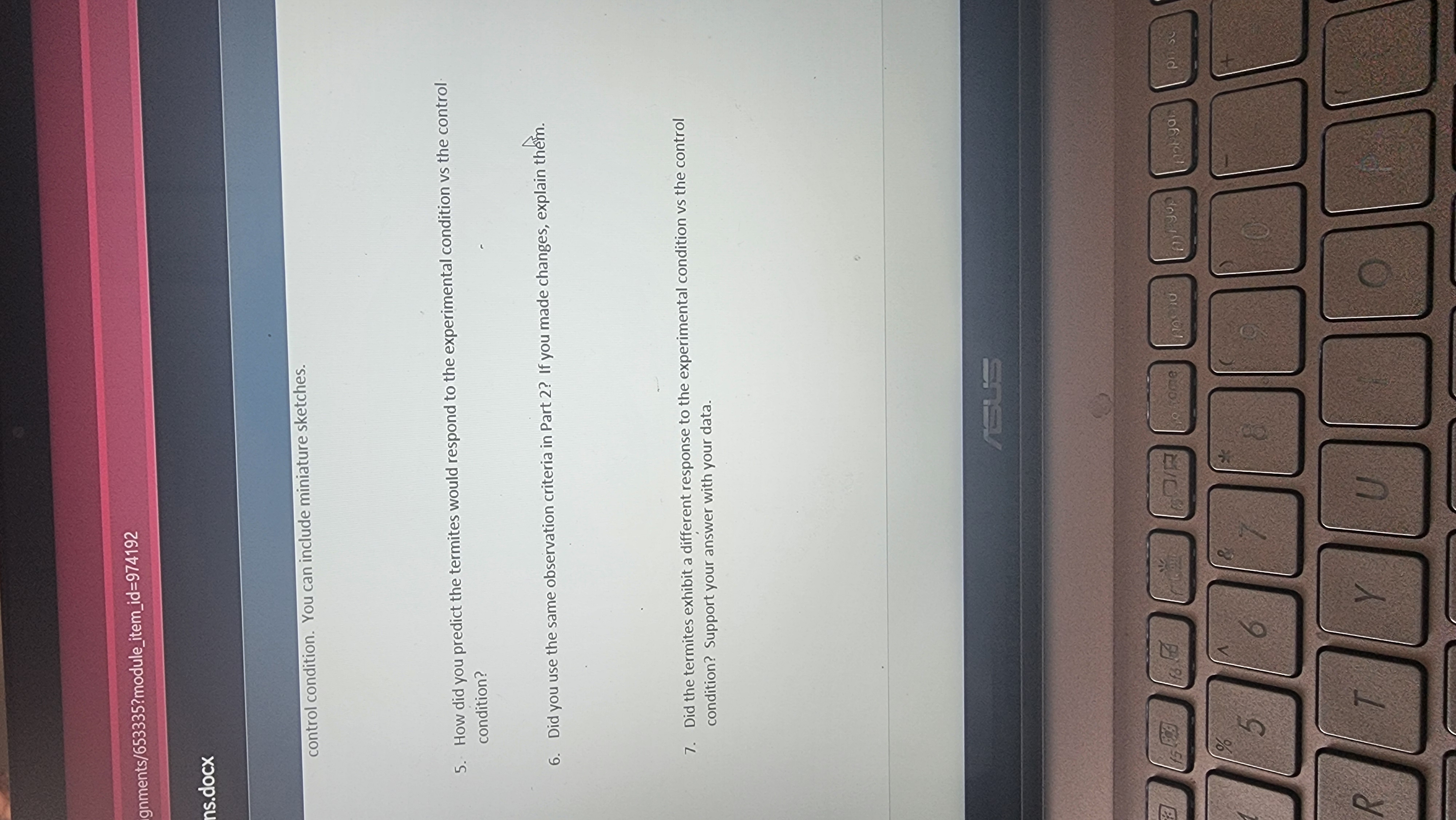 control condition. You can include miniature | Chegg.com
