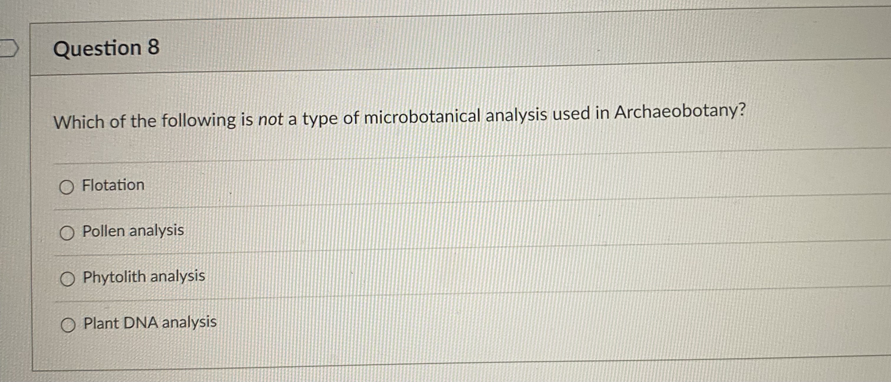 Solved Question 8Which of the following is not a type of | Chegg.com