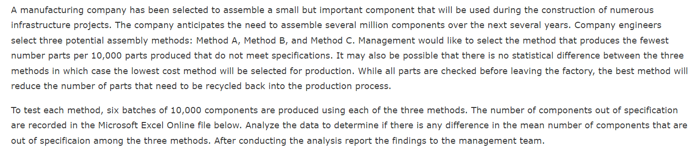 Solved Batch Method A Method B Method | Chegg.com
