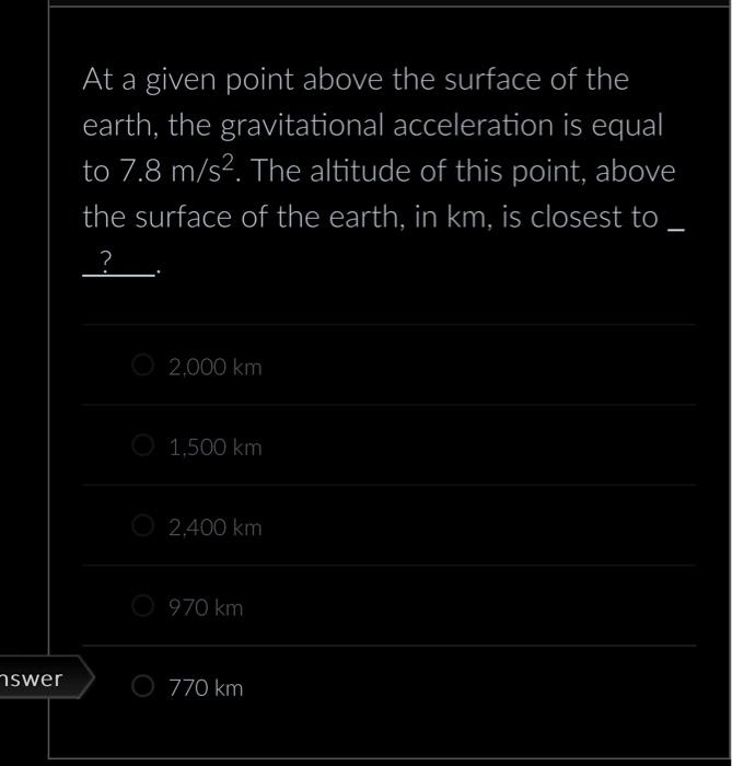Solved nswer At a given point above the surface of the | Chegg.com