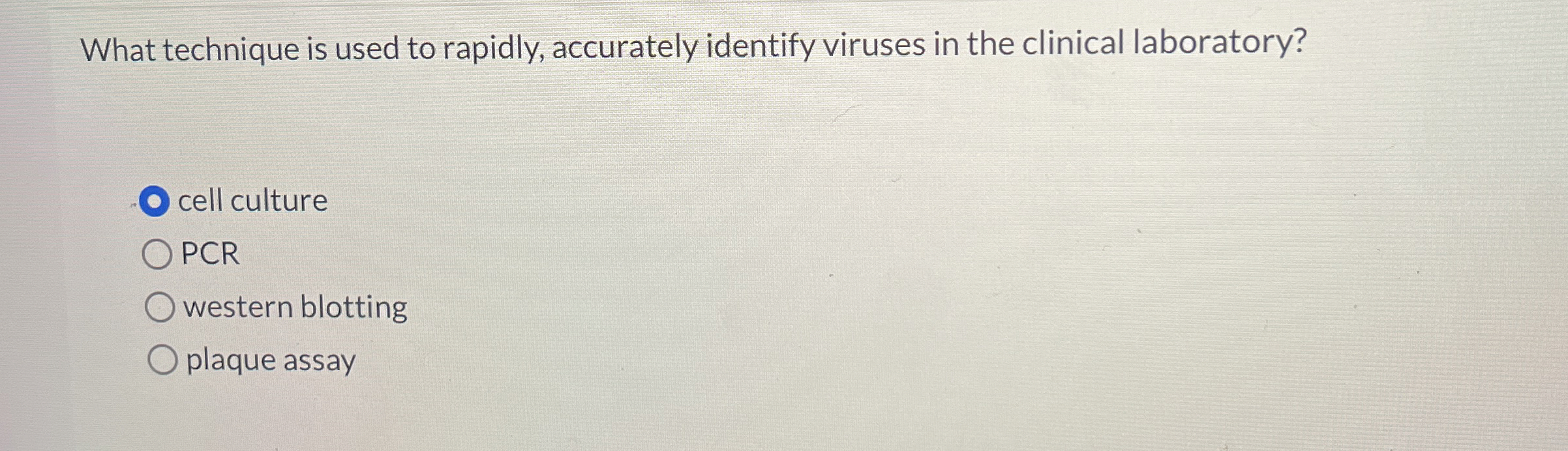 Solved What technique is used to rapidly, accurately | Chegg.com