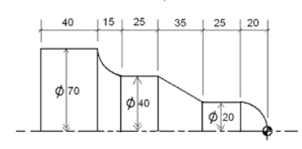 Solved Write G code for CNC lathe part40p701525O403525D 2020 | Chegg.com Solved Write G code for CNC lathe part40p701525O403525D 2020 | Chegg.com