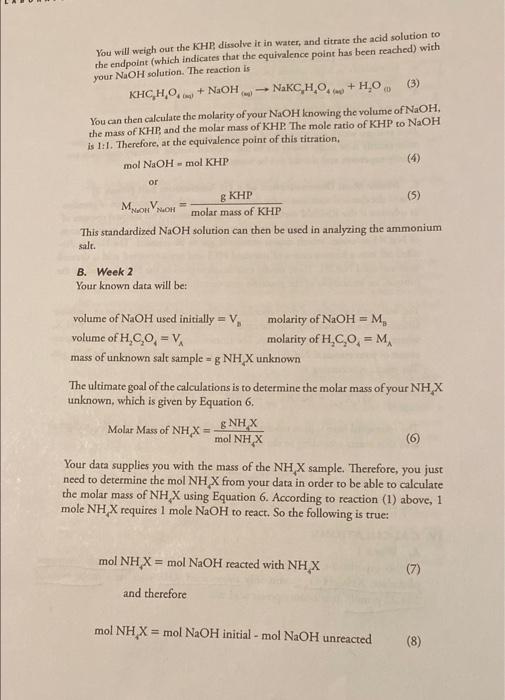 Solved PRELABORATORY ASSIGNMENT Due at the beginning of the | Chegg.com