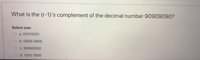 Solved What would be the two's complement 4-bit binary value | Chegg.com