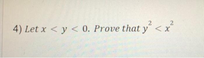 Solved 7) Let x,y∈R\{0}. Prove that if x | Chegg.com