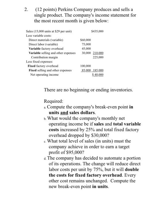 Solved Part 2. Problems. There are four problems. Each one | Chegg.com