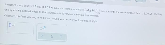 Solved This is the chemical formula for chromium(III) | Chegg.com