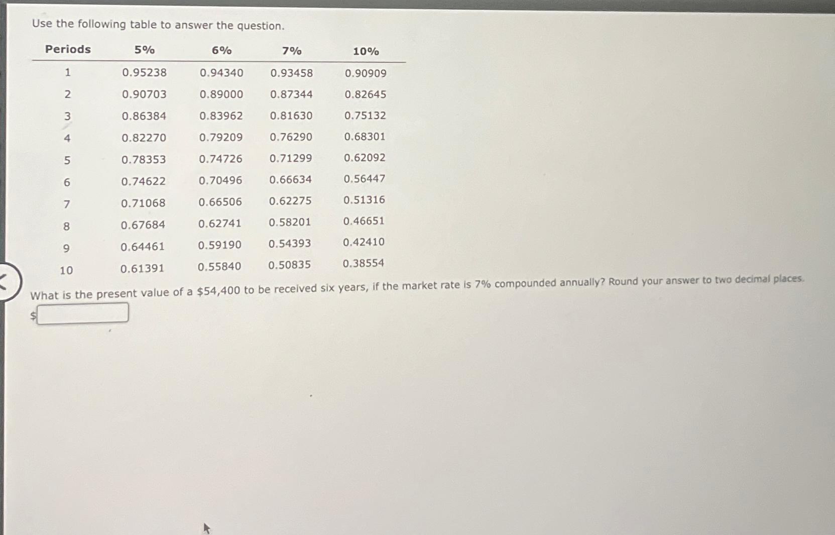 Solved Help 33 ﻿Use the following table to answer the | Chegg.com