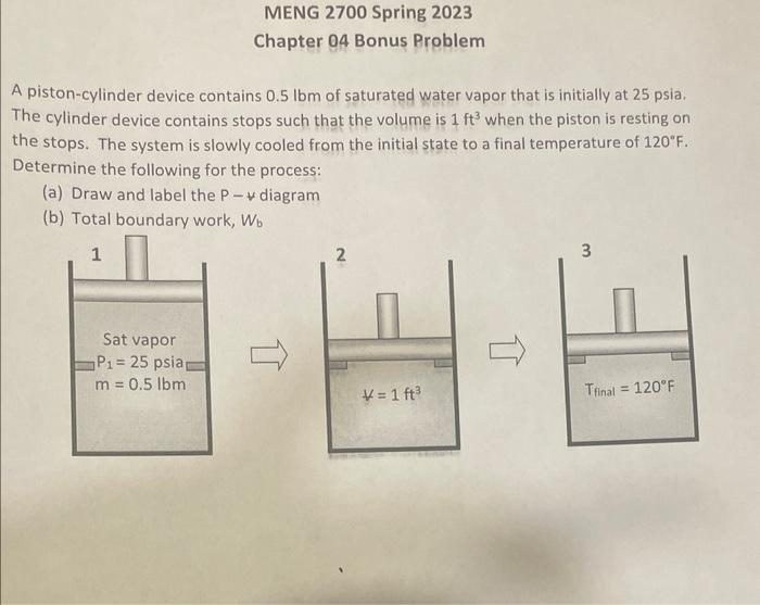 Solved this is a thermodynamic problem plese solve | Chegg.com